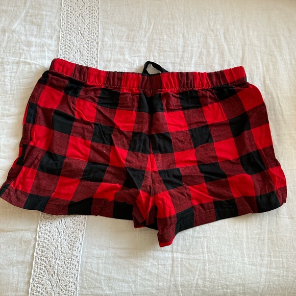 stars above | Intimates & Sleepwear | Red Checkered Pajama Shorts ...